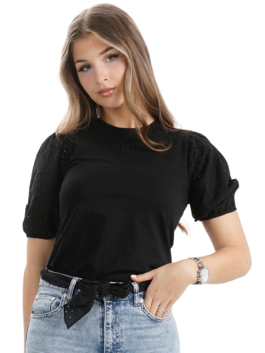 Nikkie By Nikkie Plessen NIKKIE T-SHIRT Modern Sleeve Black - €33.50